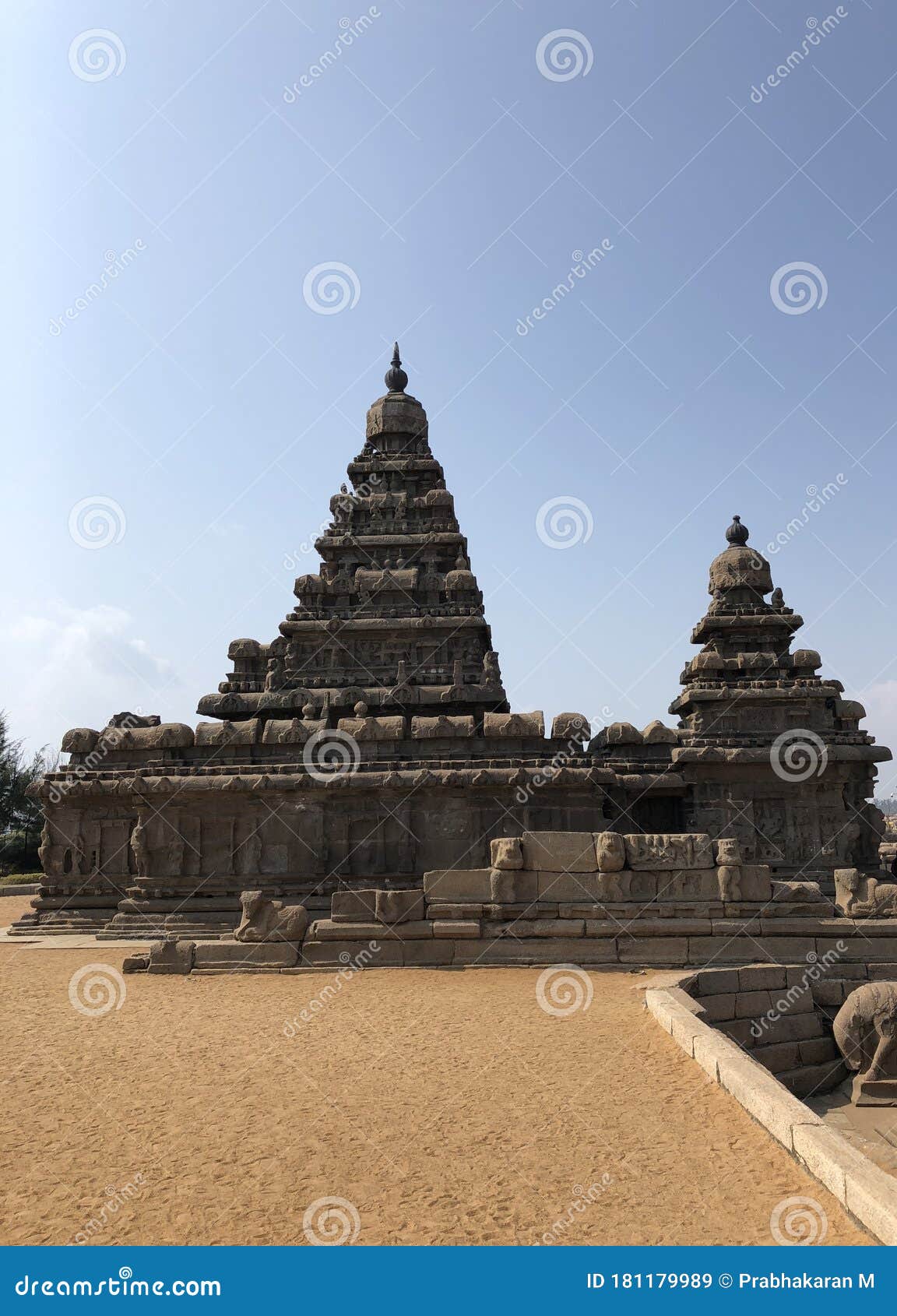 Shore Temple in Mahabalipuram, Tamilnadu Stock Image - Image of ...