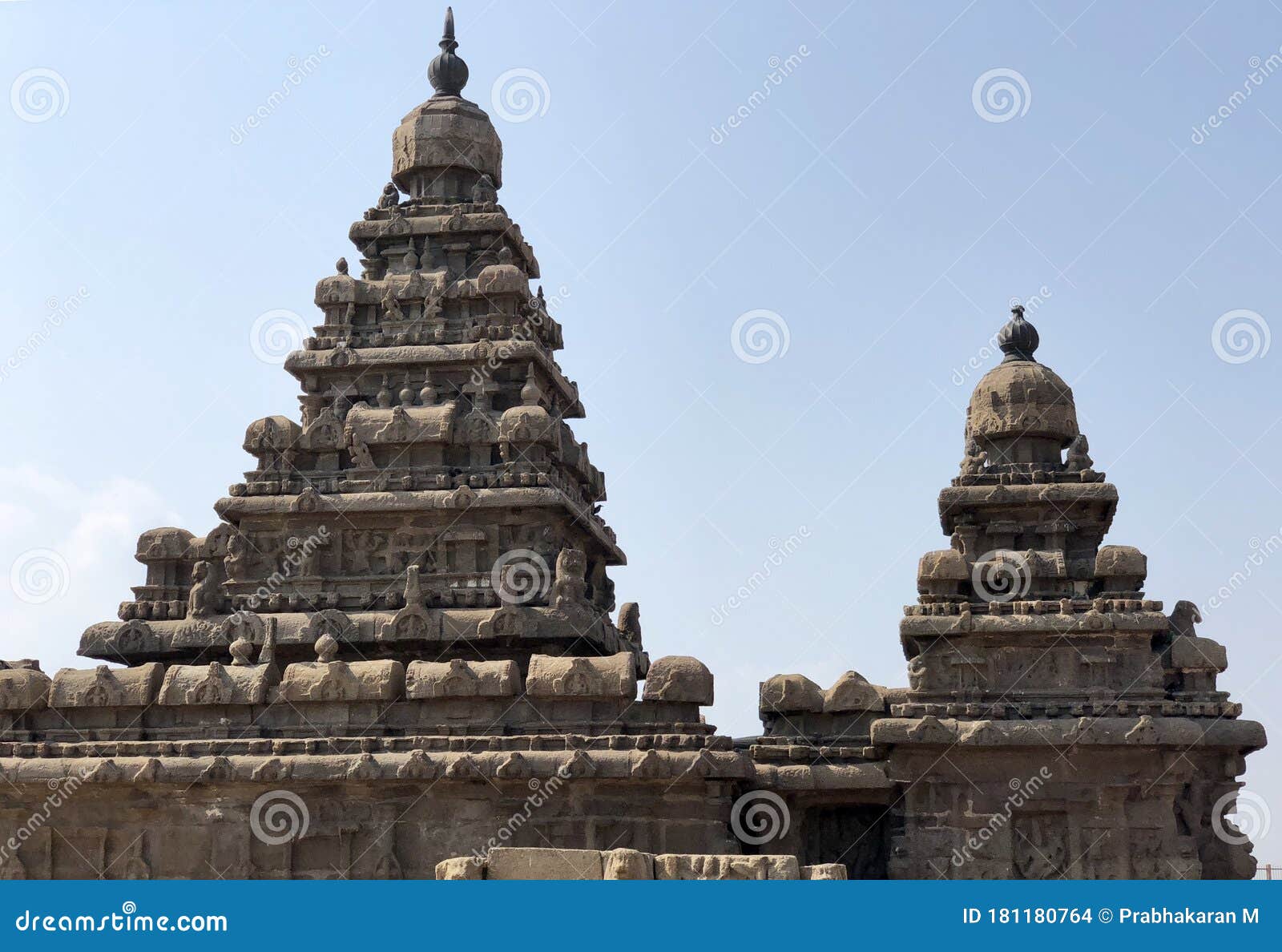 Shore Temple in Mahabalipuram, Tamilnadu Stock Photo - Image of ...