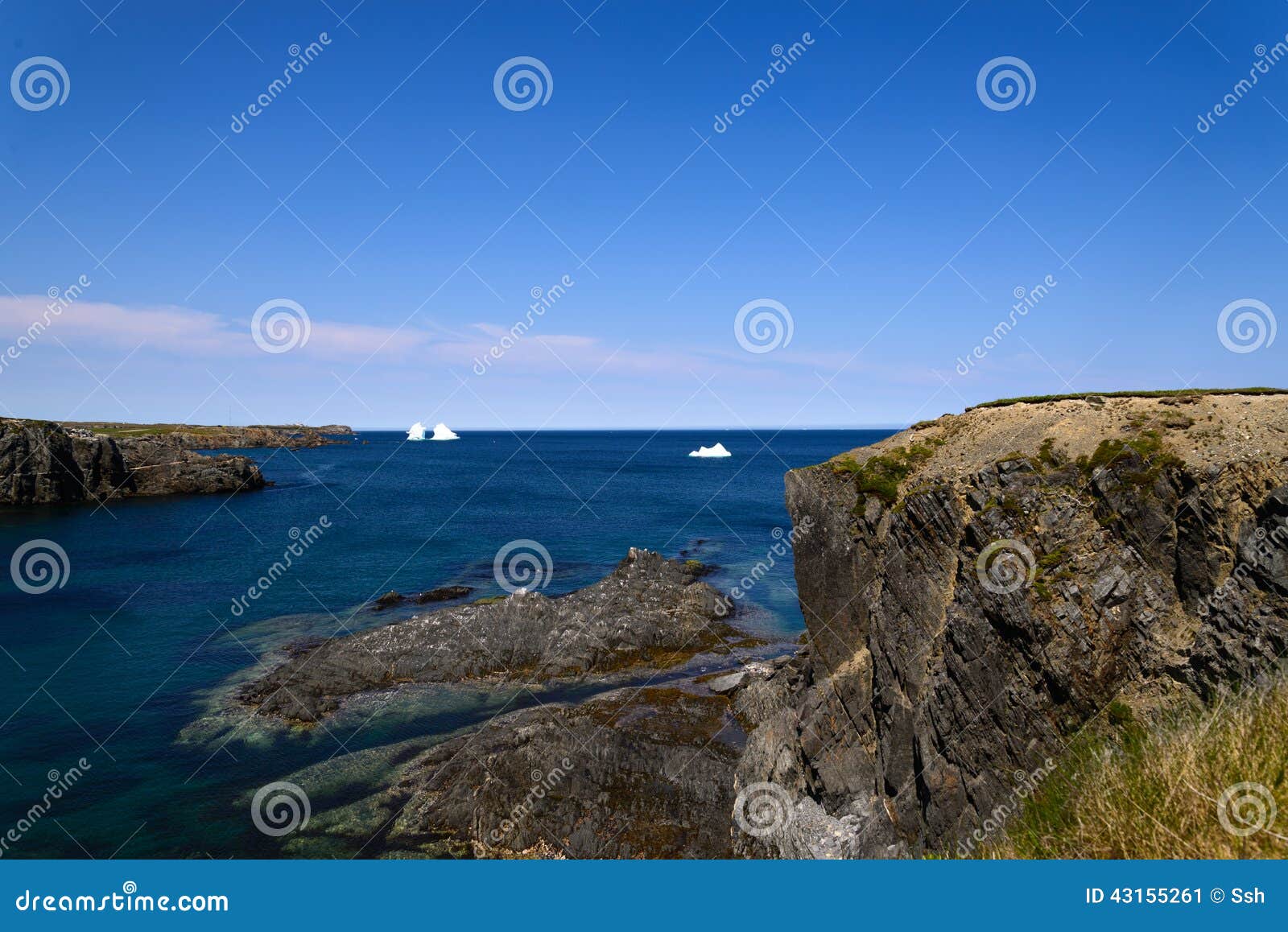Shore view stock image. Image of north, vacation, ocean - 43155261
