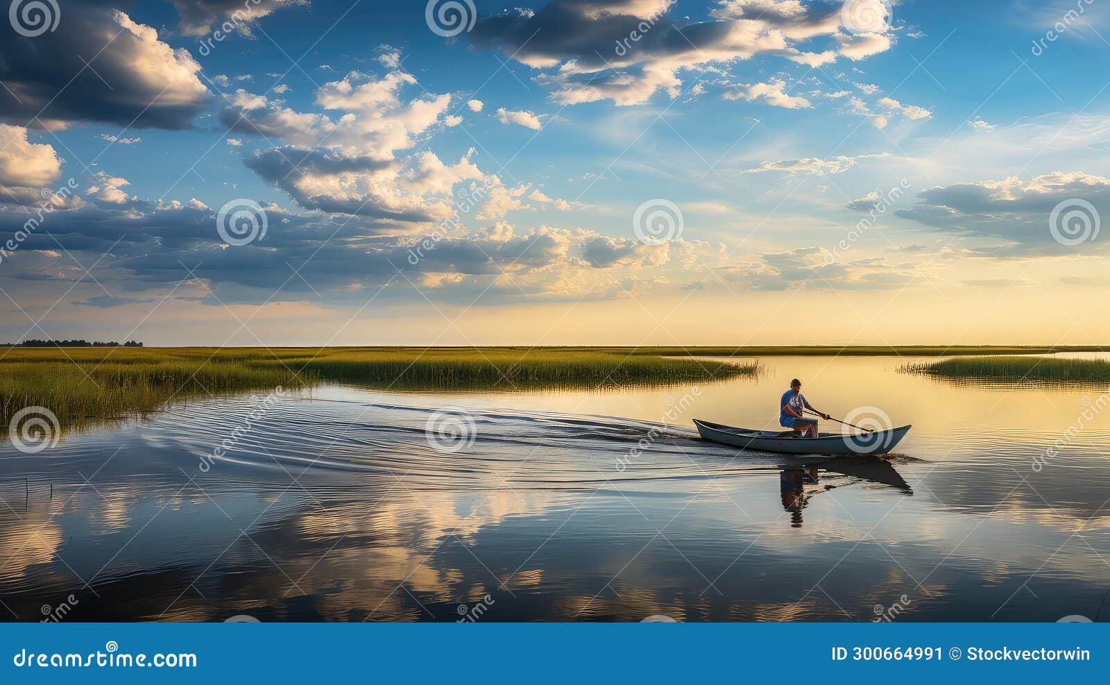 Shorebirds Prairie Pothole Marsh Stock Illustration - Illustration of ...