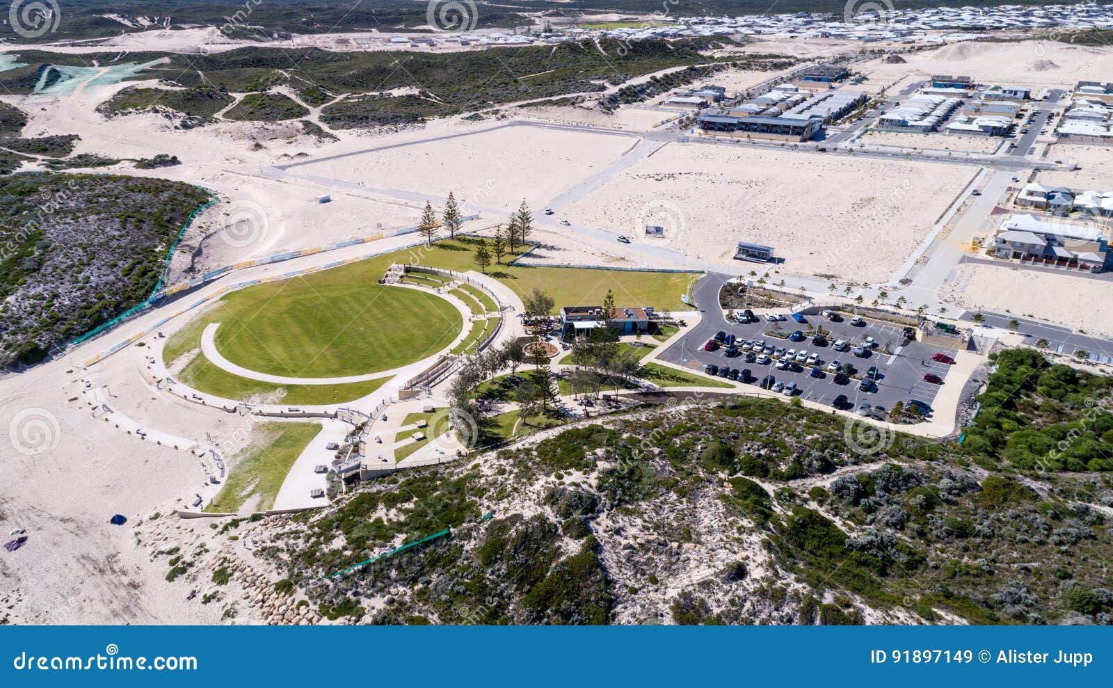 Shorehaven Waterfront Park Aerial Editorial Stock Image - Image of ...