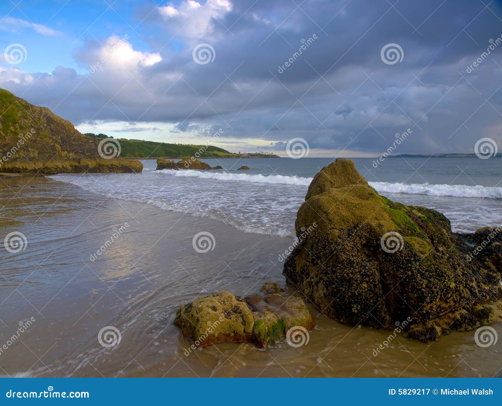 Shoreline stock image. Image of ambient, water, beach - 5829217