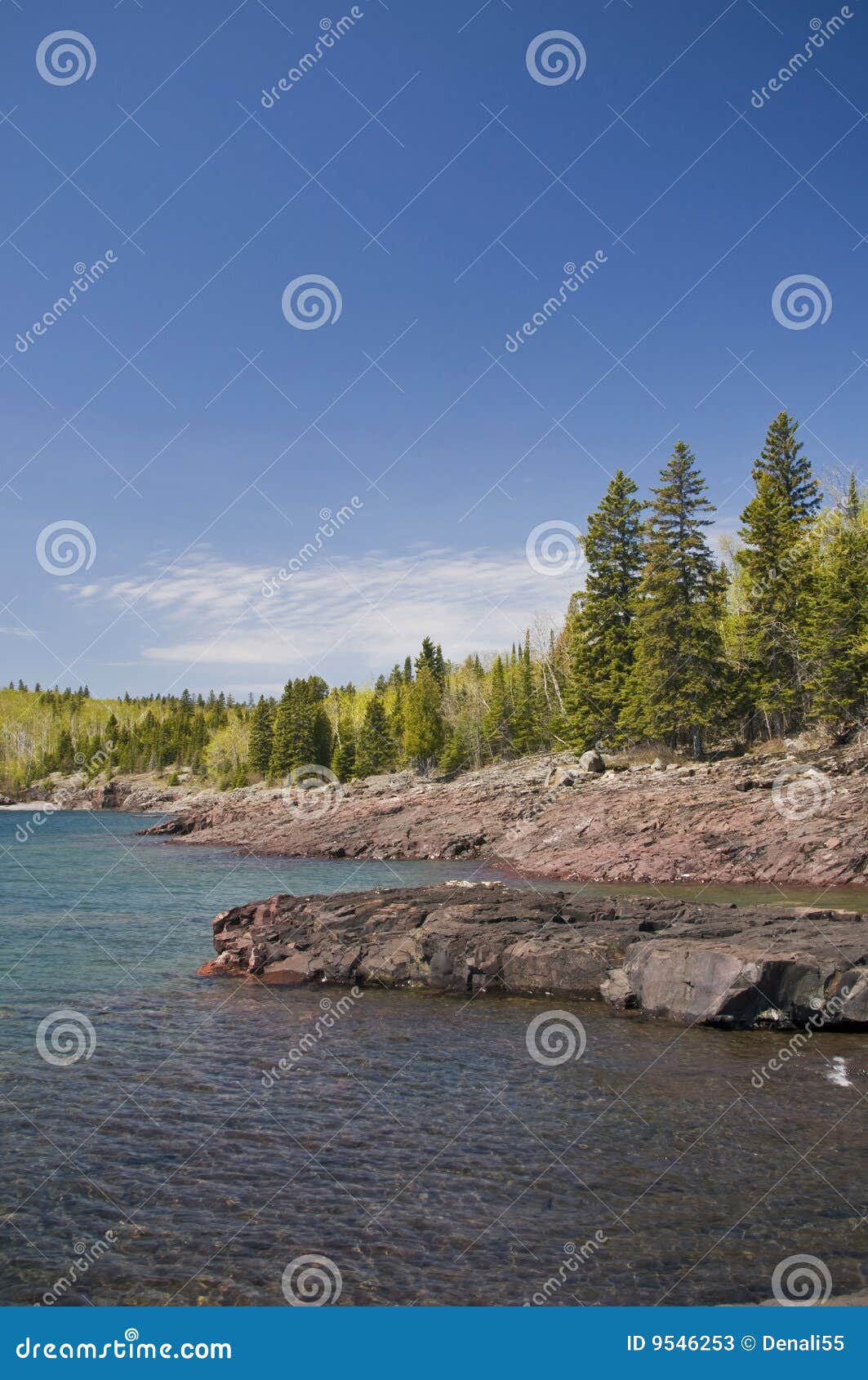 Shoreline lake superior stock image. Image of landscape - 9546253