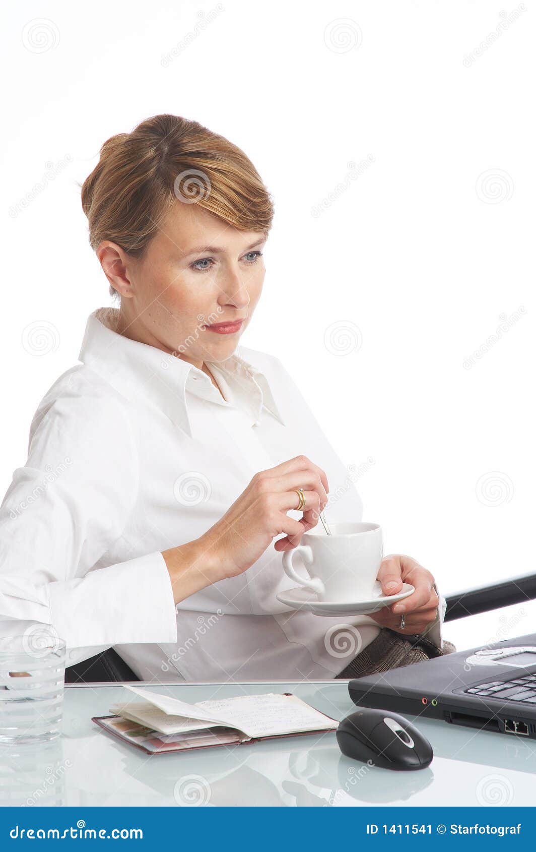 Short break stock image. Image of organizer, desktop, clerk - 1411541