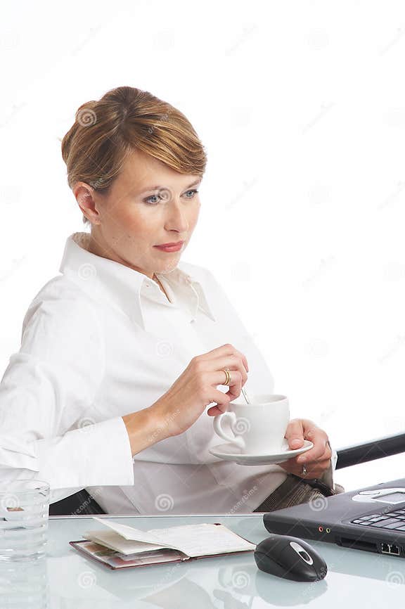 Short break stock image. Image of organizer, desktop, clerk - 1411541