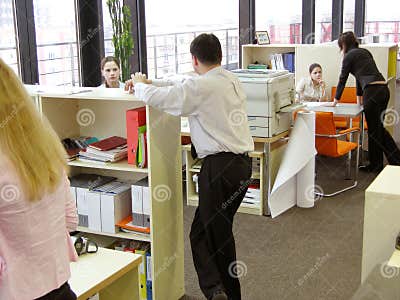 Short break at work stock photo. Image of adult, customer - 99680