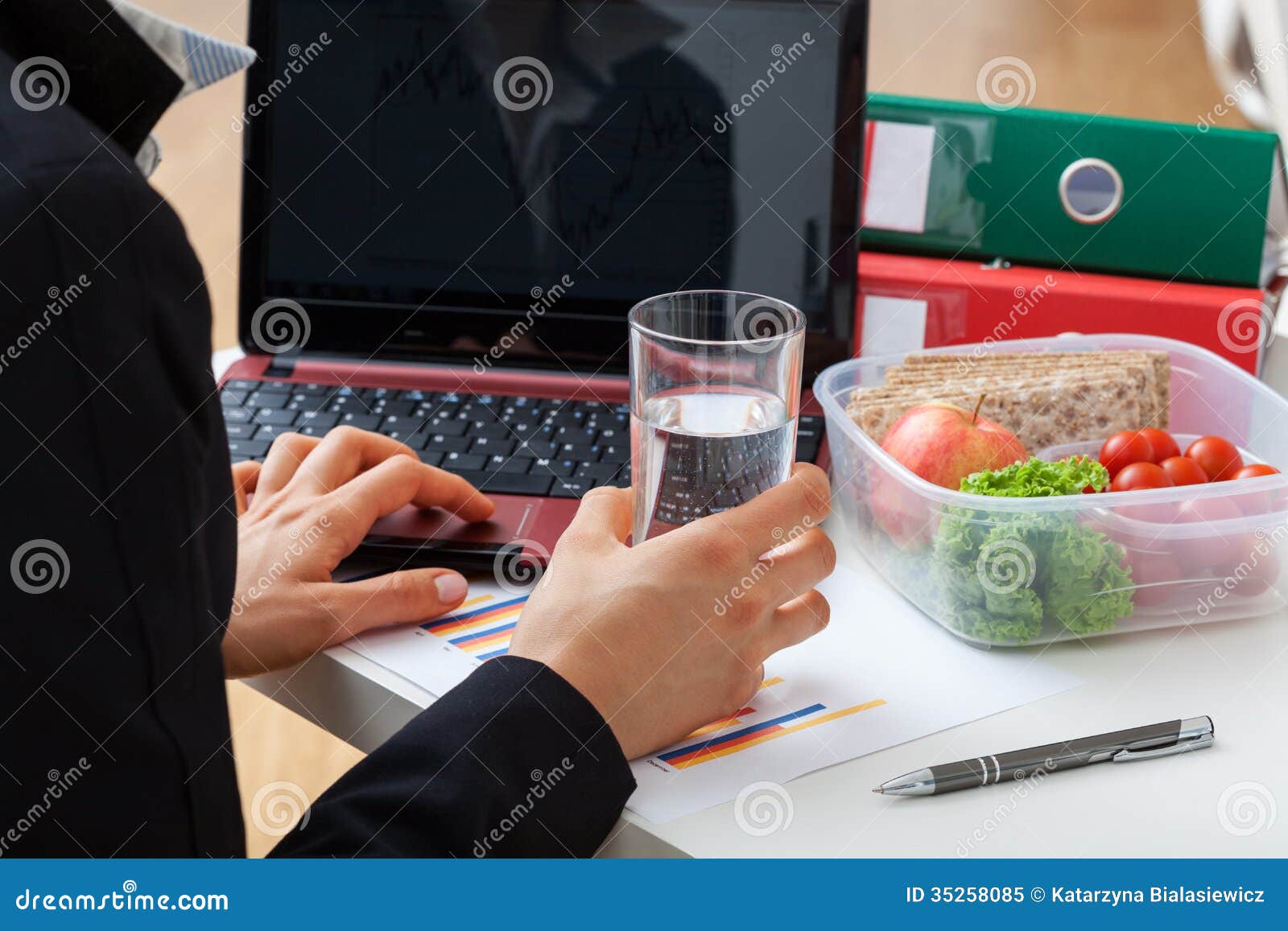 Short Break during the Work Stock Image - Image of project, break: 35258085