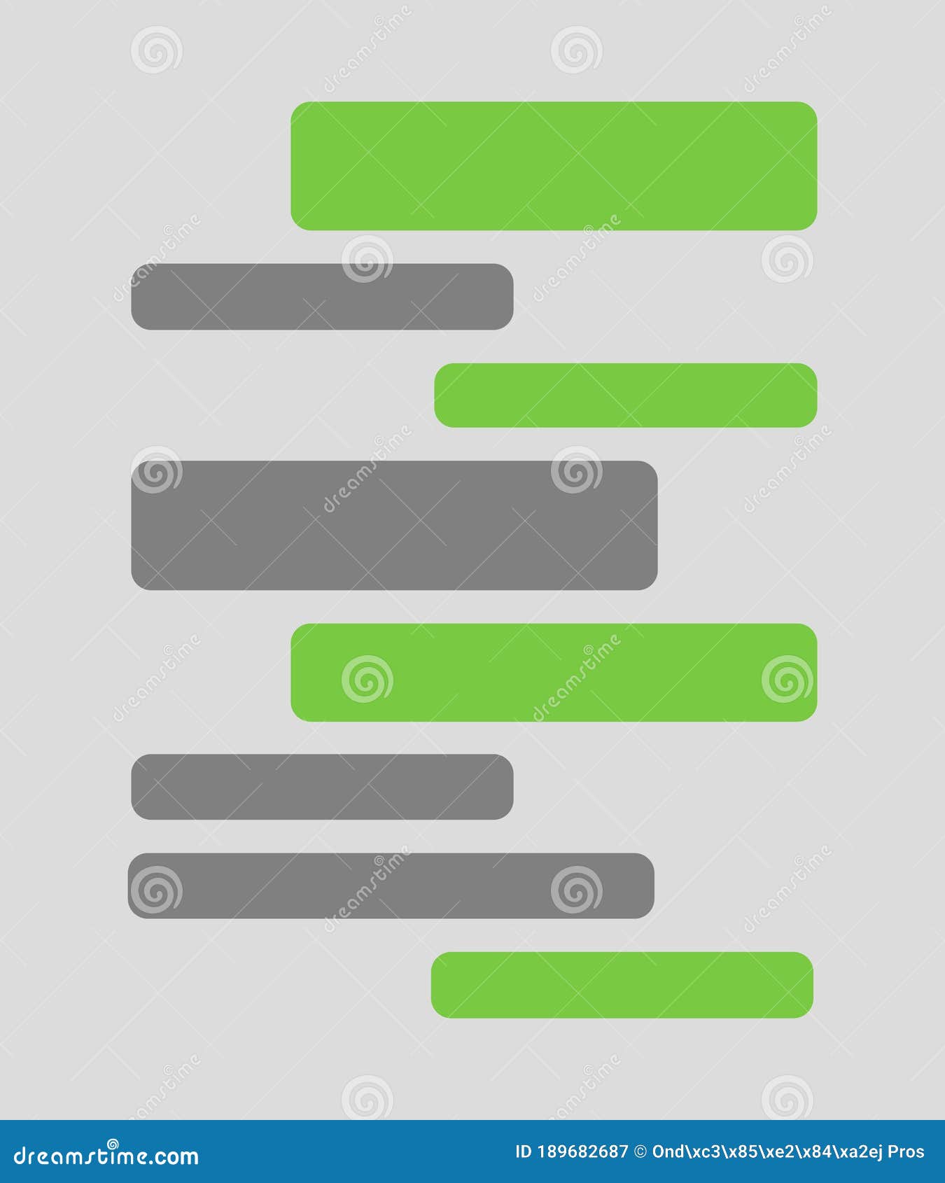 Short Bubble Message, Social Screen Empty Chat Window Dialog On Dark ...