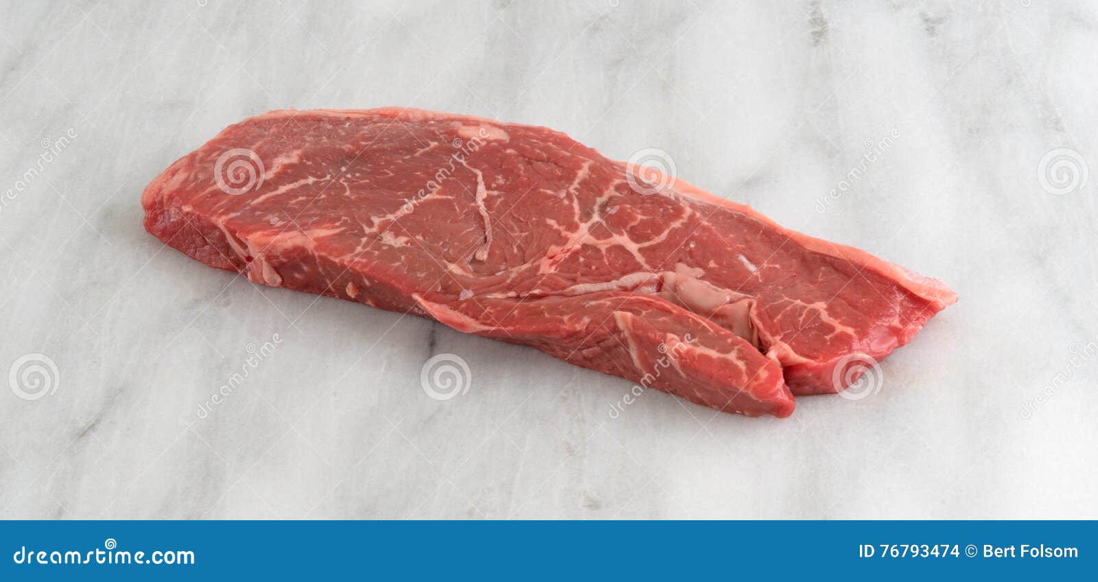 Short Cut Rump Steak on a Cutting Board Stock Photo - Image of beef ...