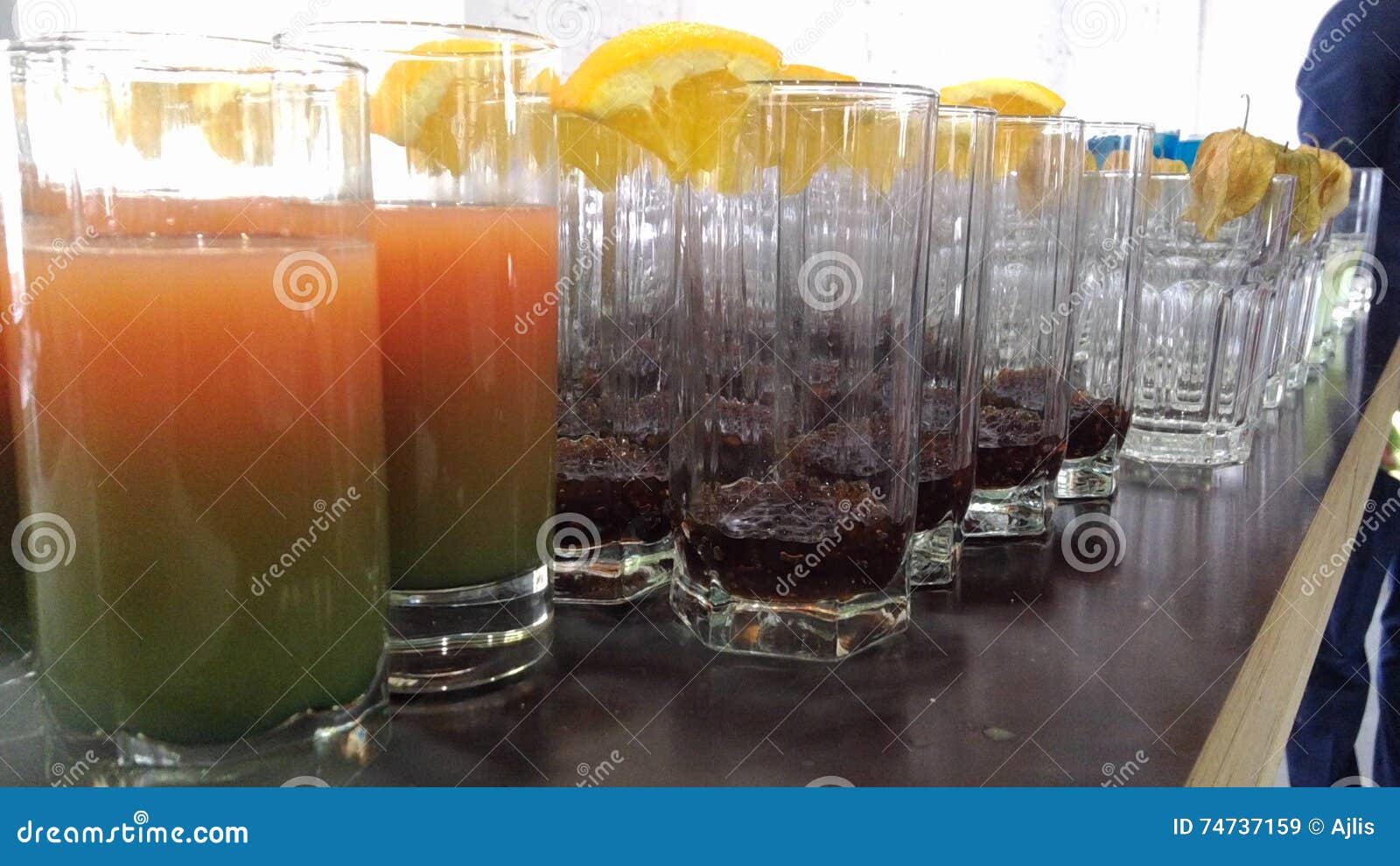 Short drinks stock image. Image of glass, coctails, blue - 74737159