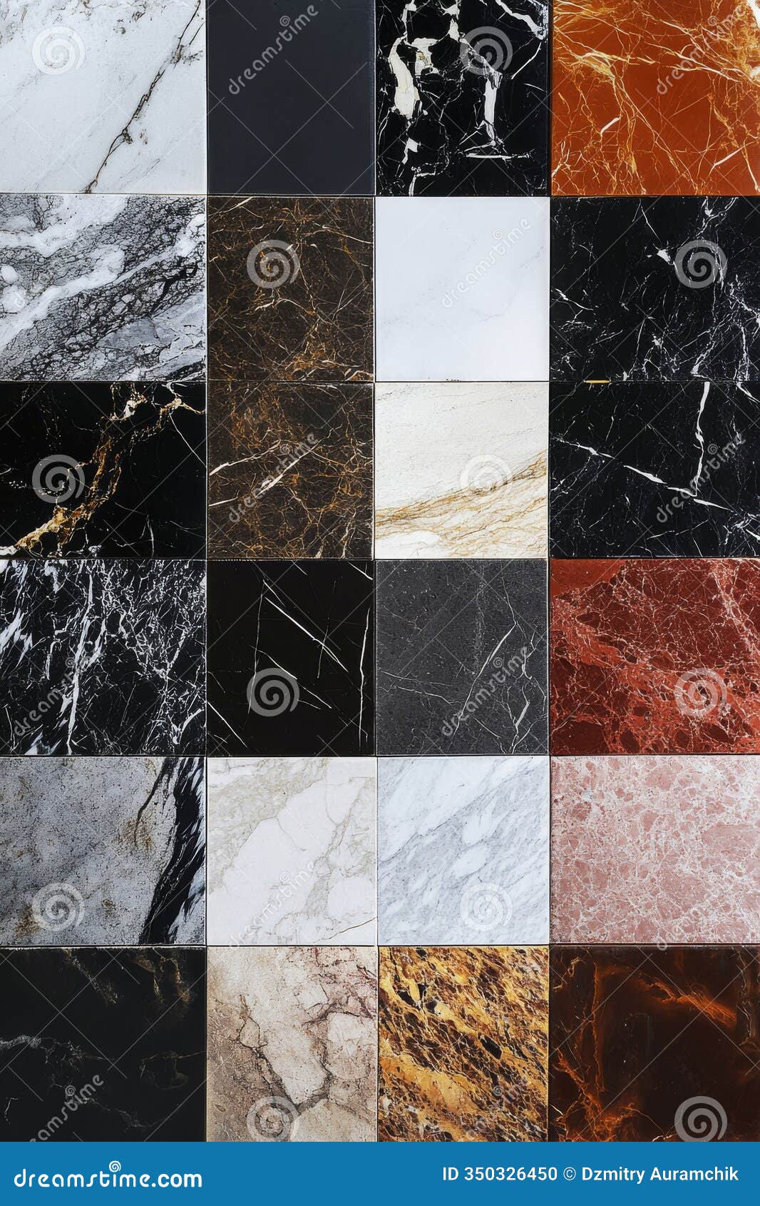 In Short, the Image Shows: Multiple Marble Tiles. Stock Photo - Image ...