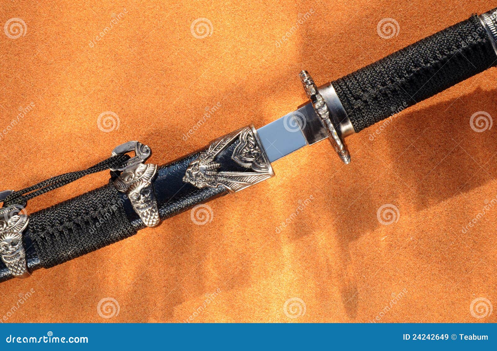 Samurai Short Sword Isolate Royalty-Free Stock Photography ...