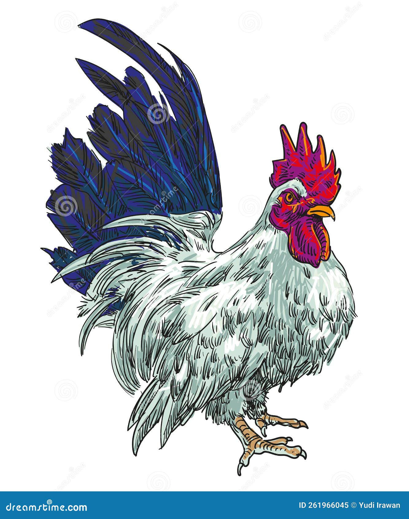 Bantam Chicken Logo Vector Silhouette | CartoonDealer.com #244238205