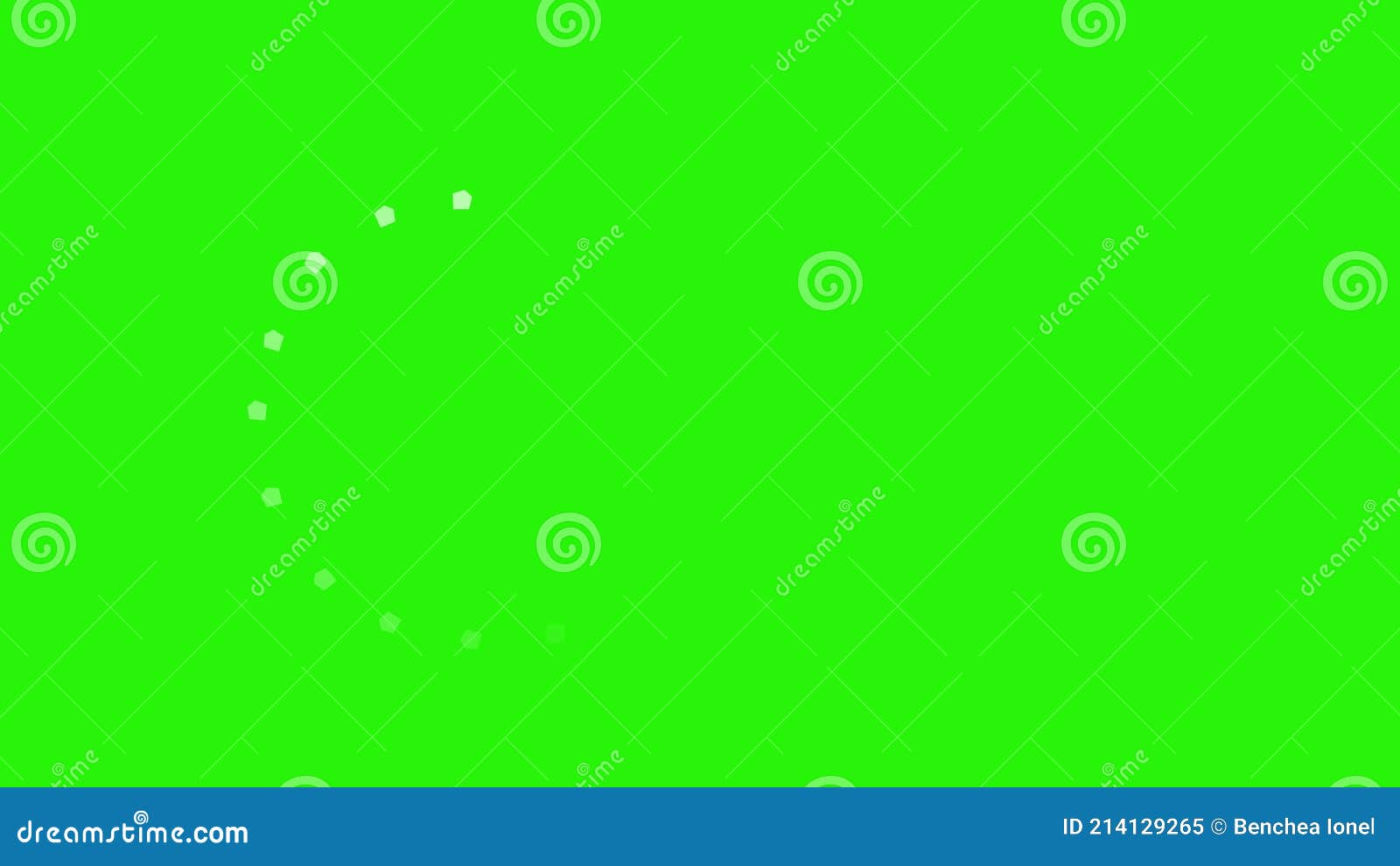 Short Line and Shapes Animation Effects Elements on Green Screen Chroma ...