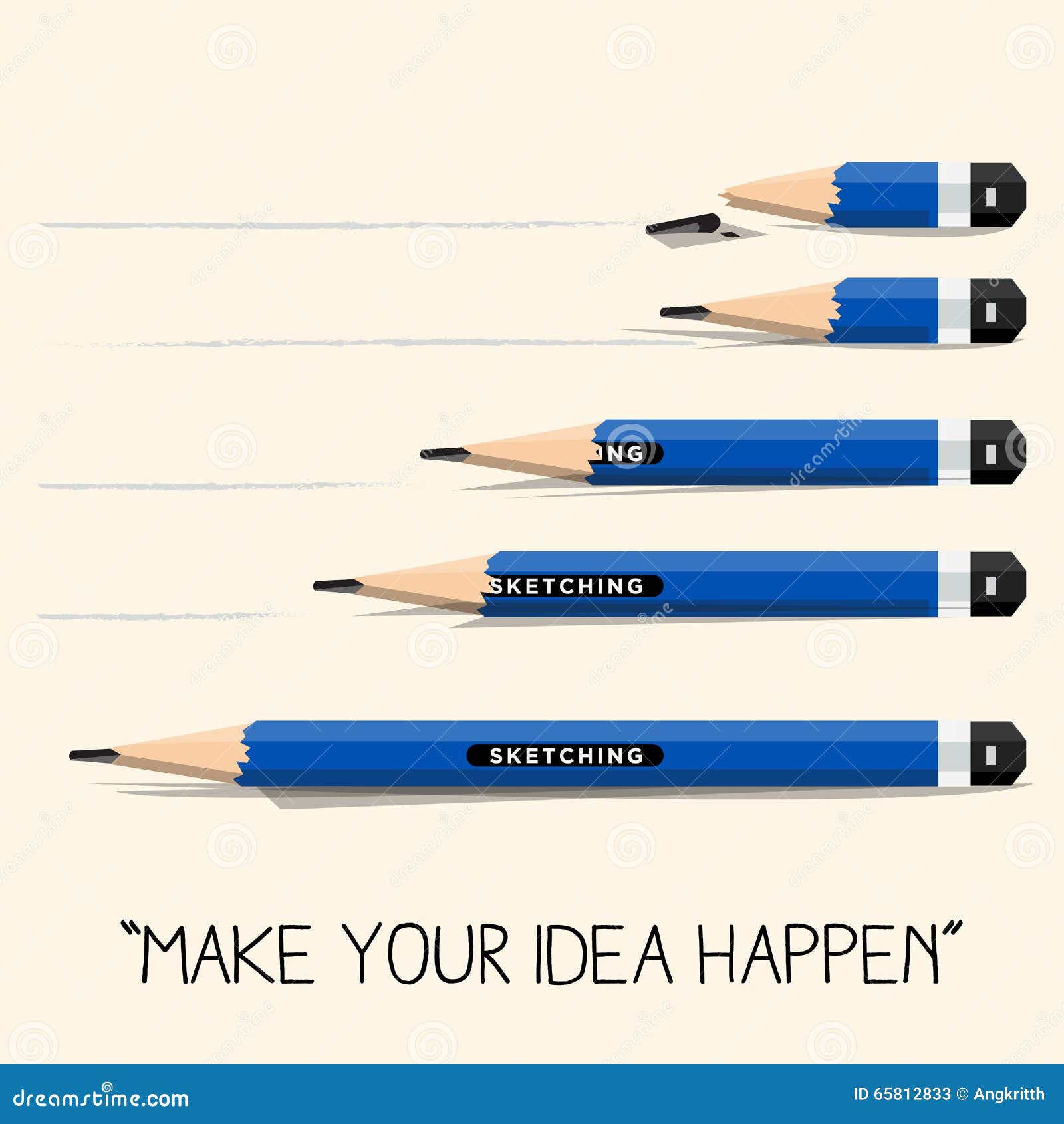 Long Pencil Royalty-Free Stock Photo | CartoonDealer.com #10970361