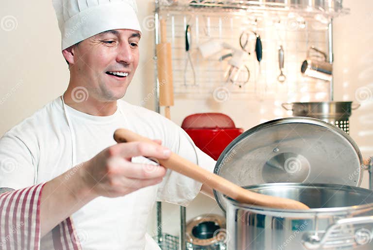 Short order cook stock image. Image of caucasian, culinary - 22238595