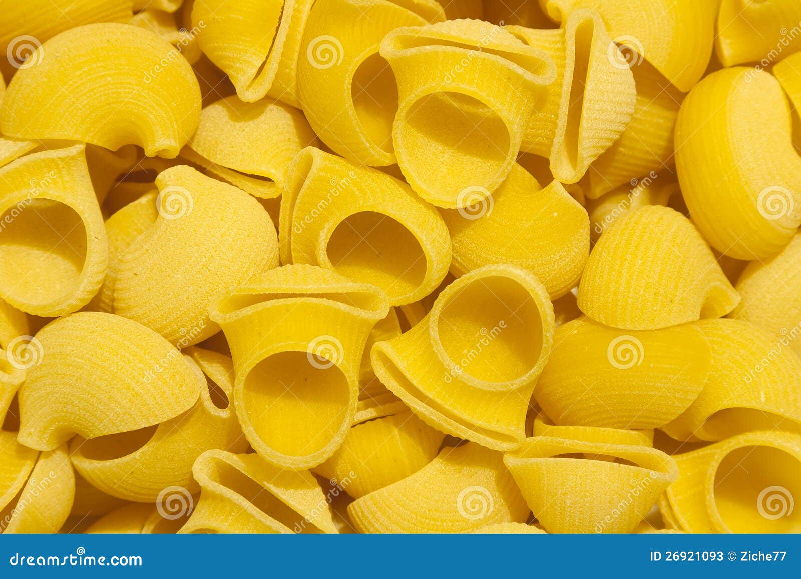 Short pasta closeup stock image. Image of yellow, colorful - 26921093