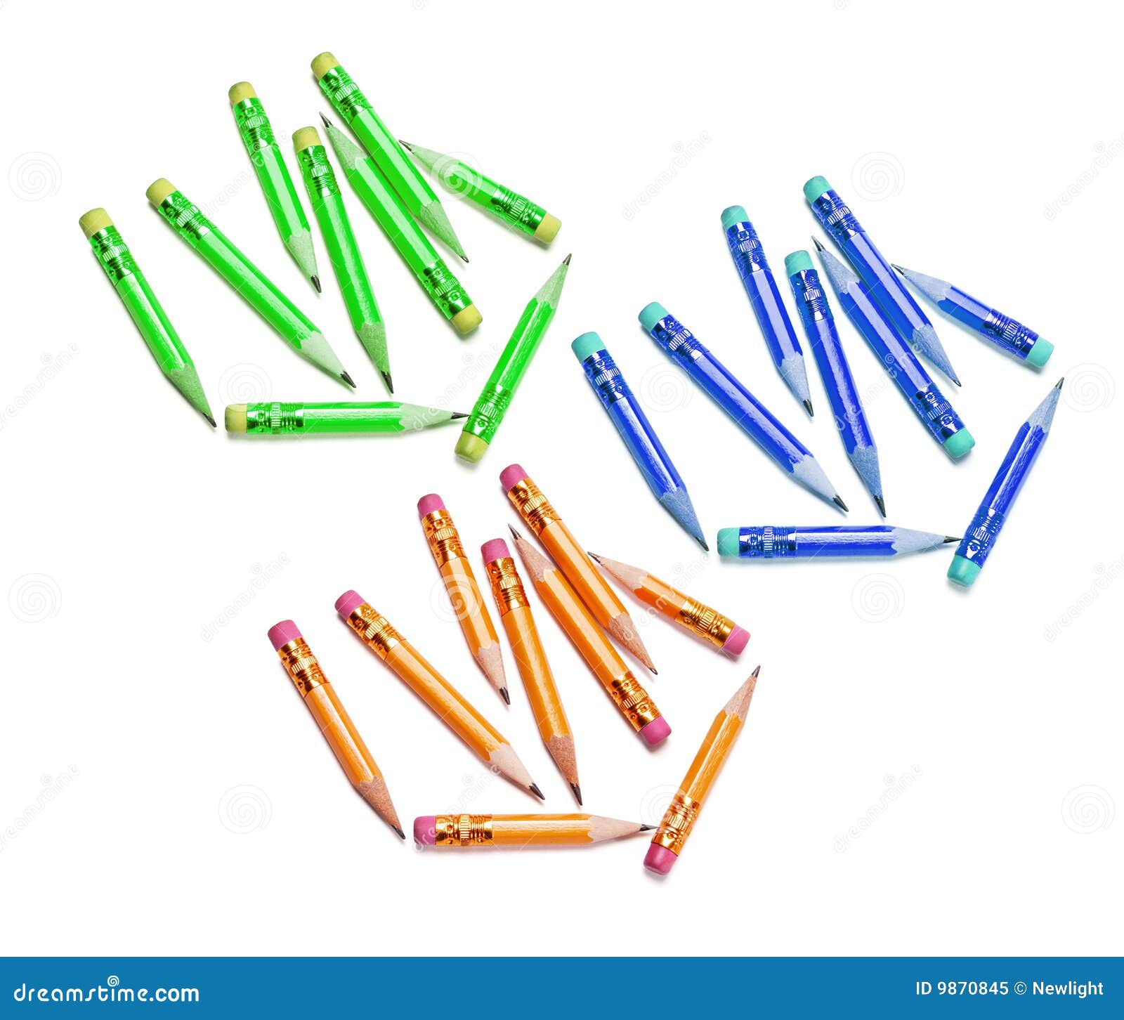 Short Pencils stock image. Image of cutout, still, office - 9870845