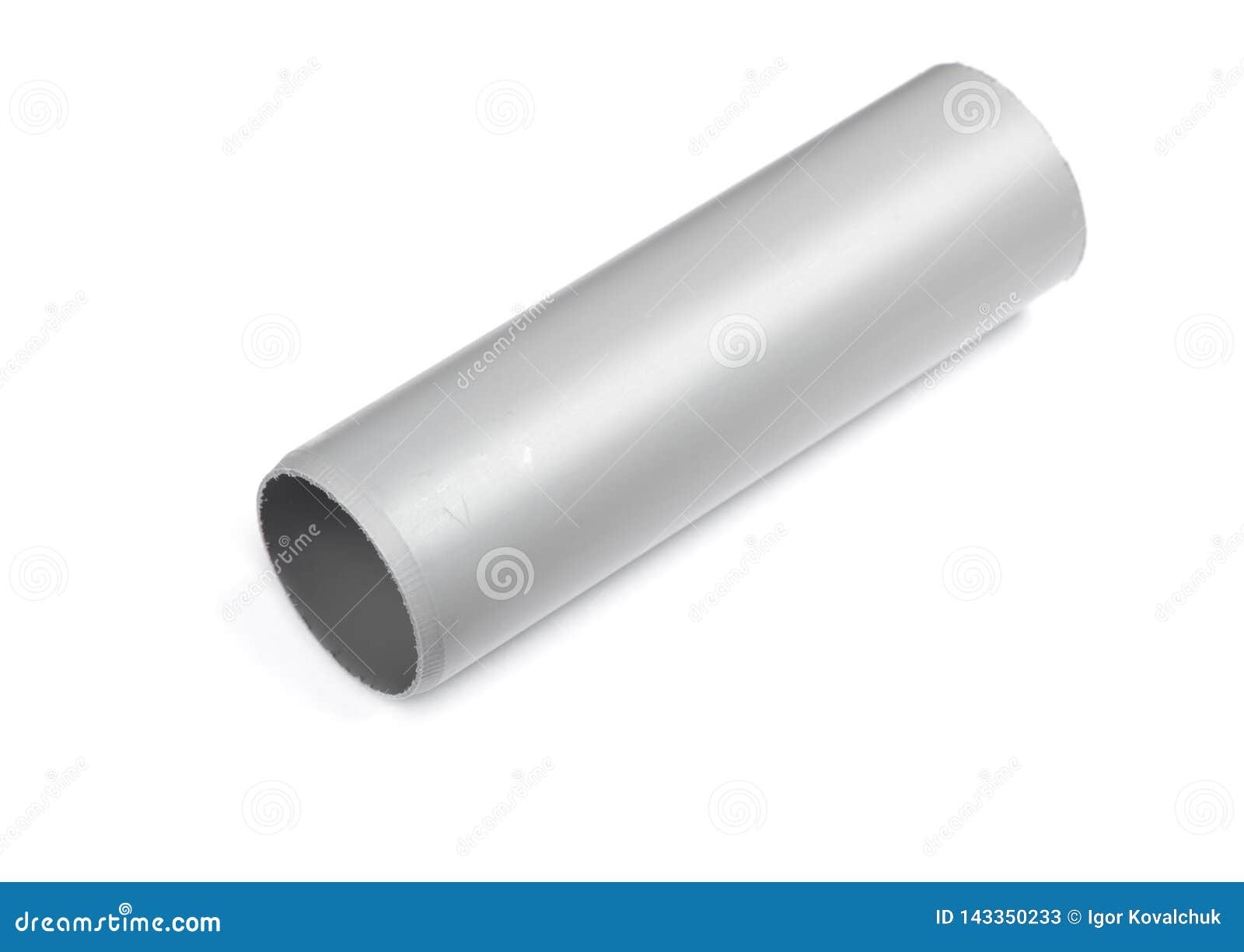Short plastic pipe stock image. Image of white, grey - 143350233
