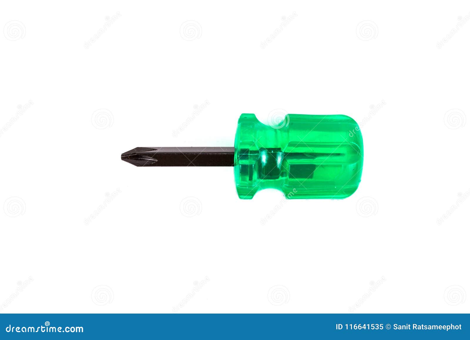 Short Removable Two-head Screwdriver. Stock Image - Image of driver ...