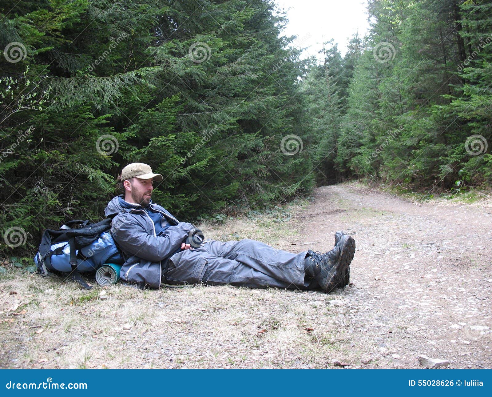 Short rest stock photo. Image of backpack, quiet, health - 55028626