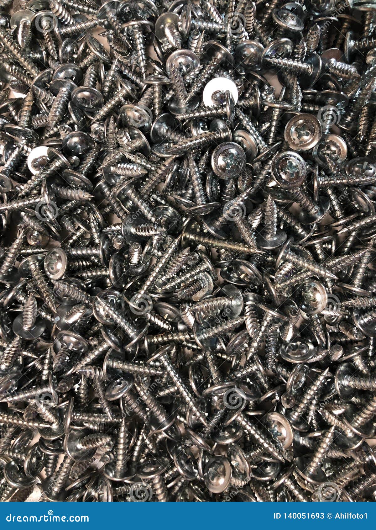 Silver Screws Stock Photo | CartoonDealer.com #26006250