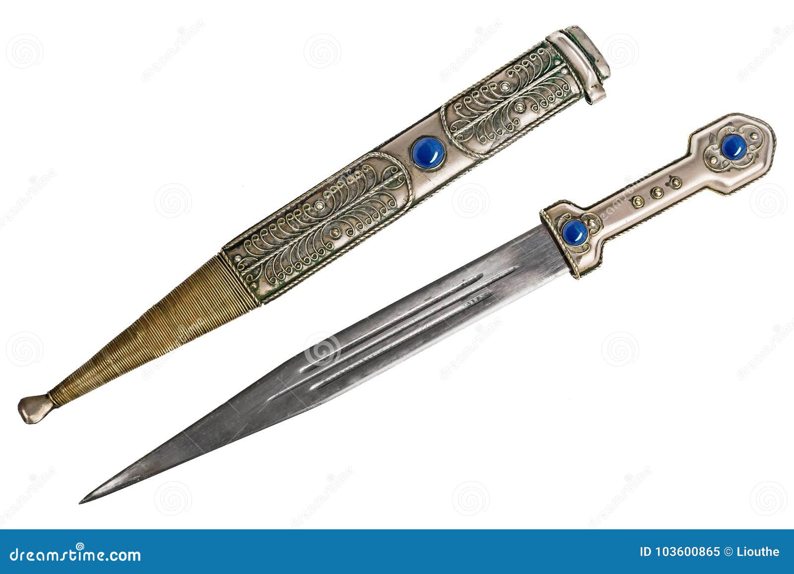 Short sword with Sheath stock image. Image of historic - 103600865