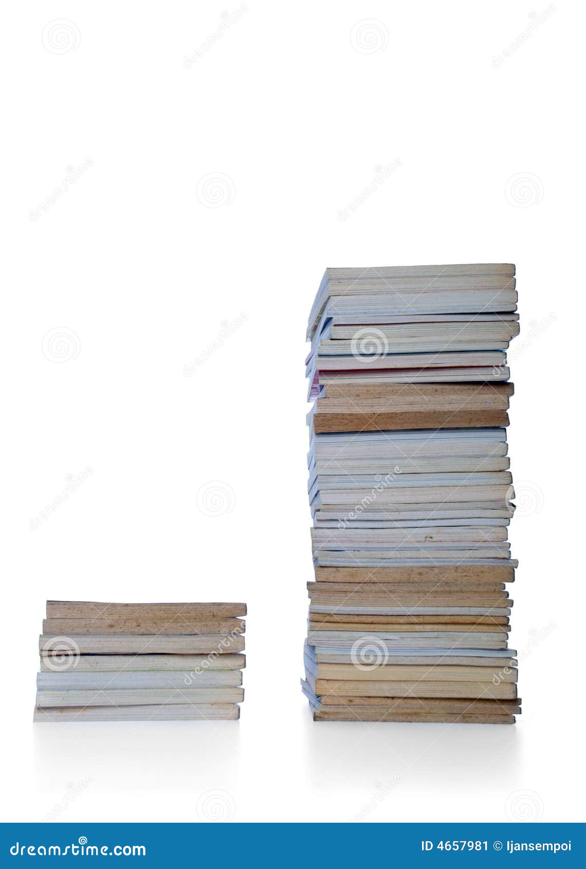 Short and tall stock image. Image of library, literature - 4657981