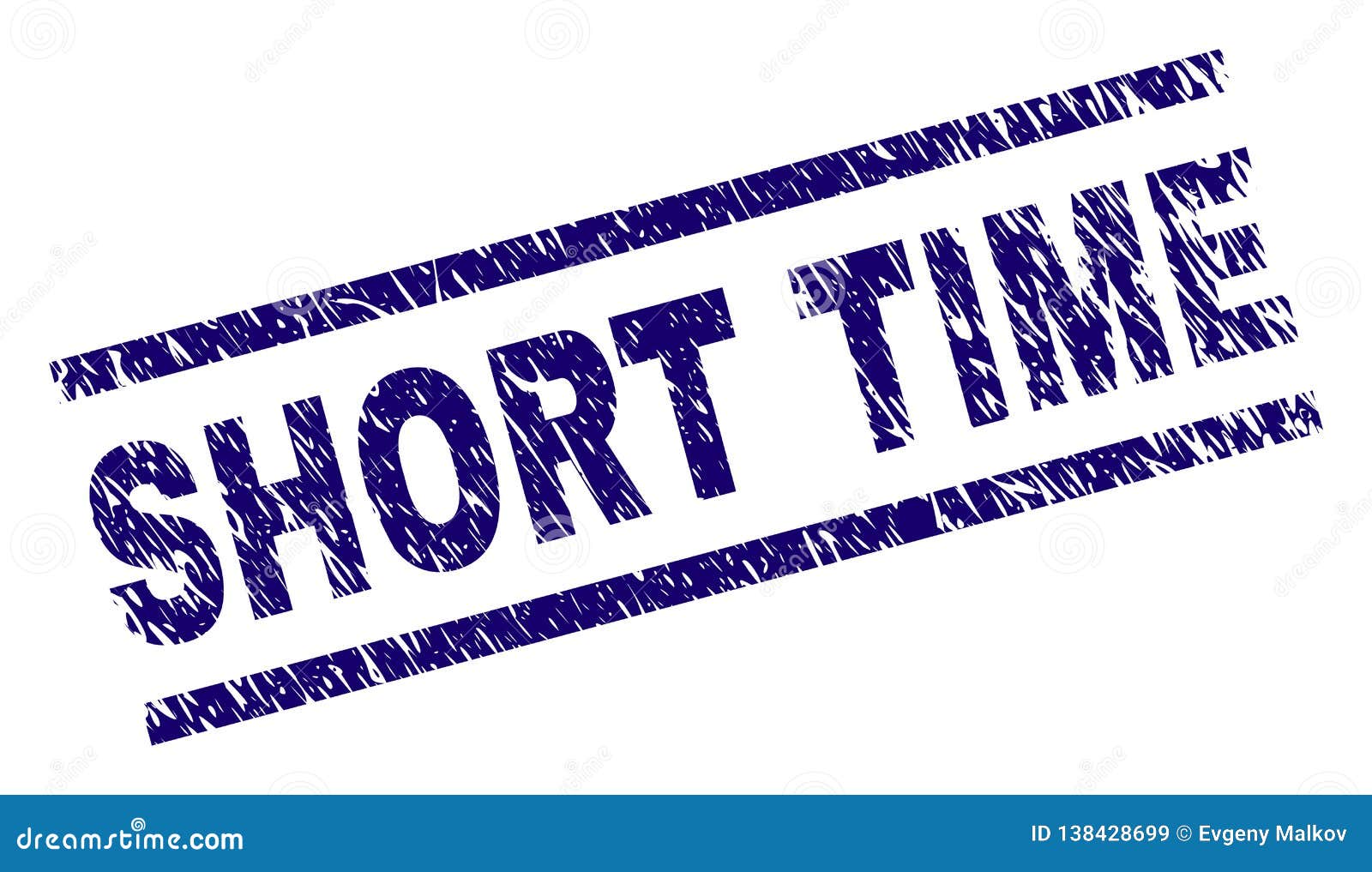 Scratched Textured SHORT TIME Stamp Seal Stock Vector - Illustration of ...