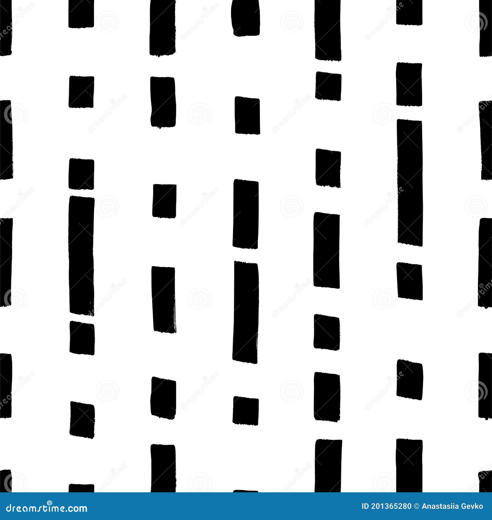 Abstract Dashes And Lines. Horizontal Lines On Left Blue On Right Red ...