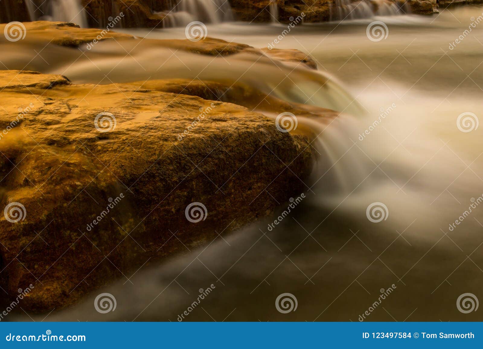 Short Waterfall on the Maitland River Stock Photo - Image of ontario ...