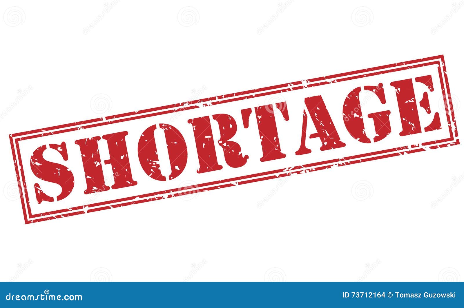 Shortage red stamp stock illustration. Illustration of shortage - 73712164