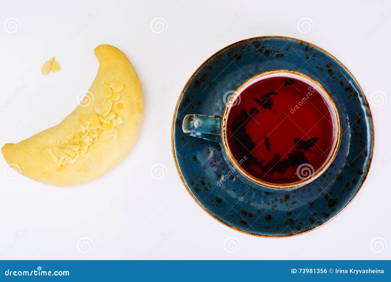 Shortbread Cookies in the Form of the Moon Stock Photo - Image of taste ...