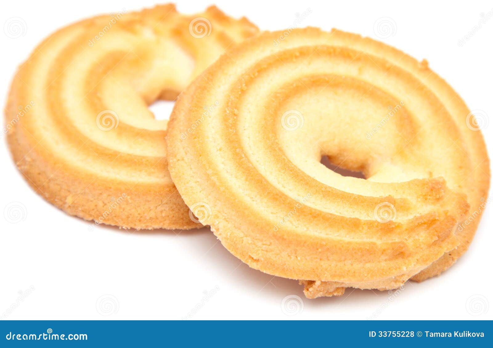 Shortbread ring biscuit stock photo. Image of white, confectionery ...