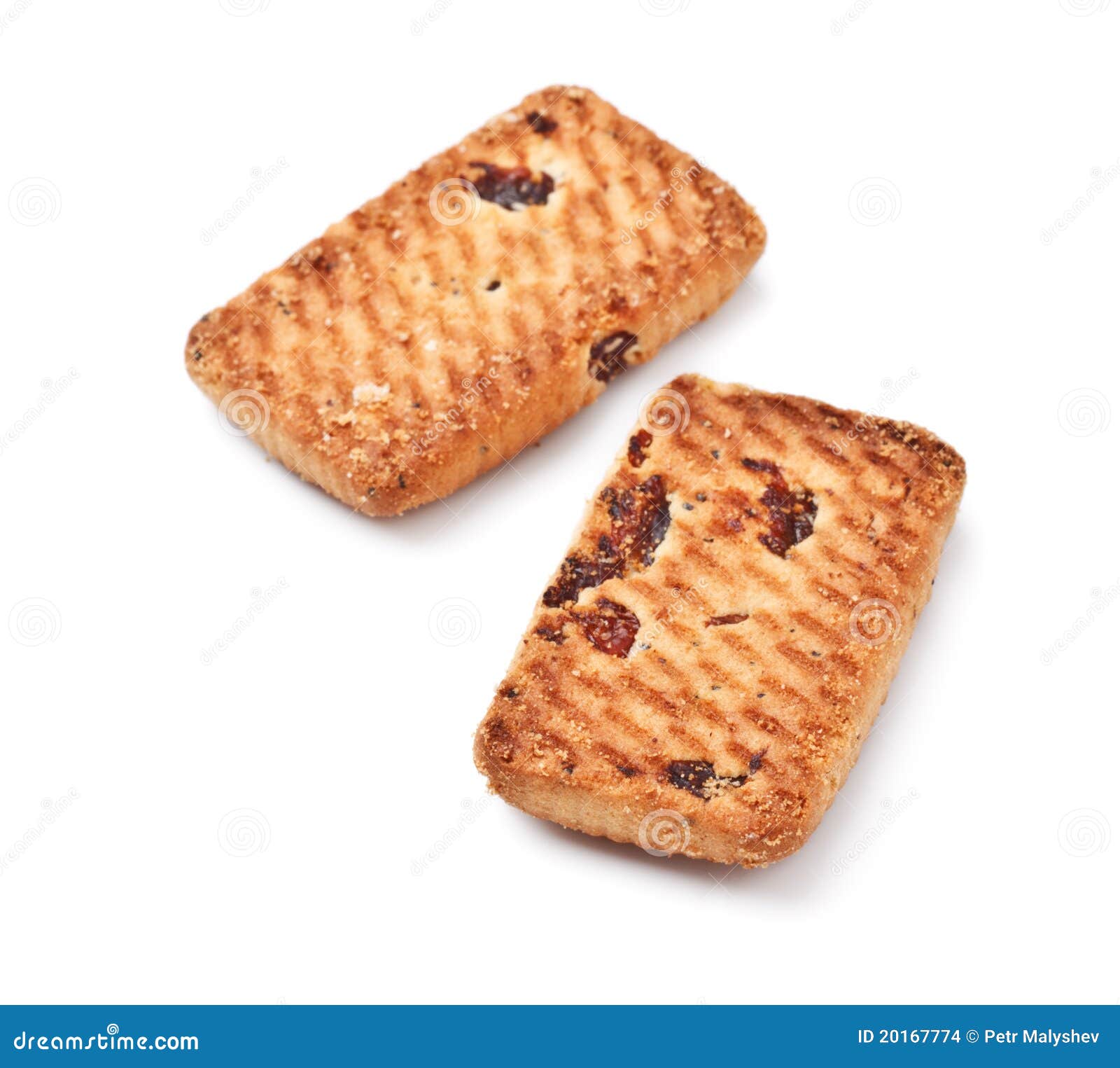 Shortbreads Cookies with Raisins Stock Photo - Image of orange, eating ...