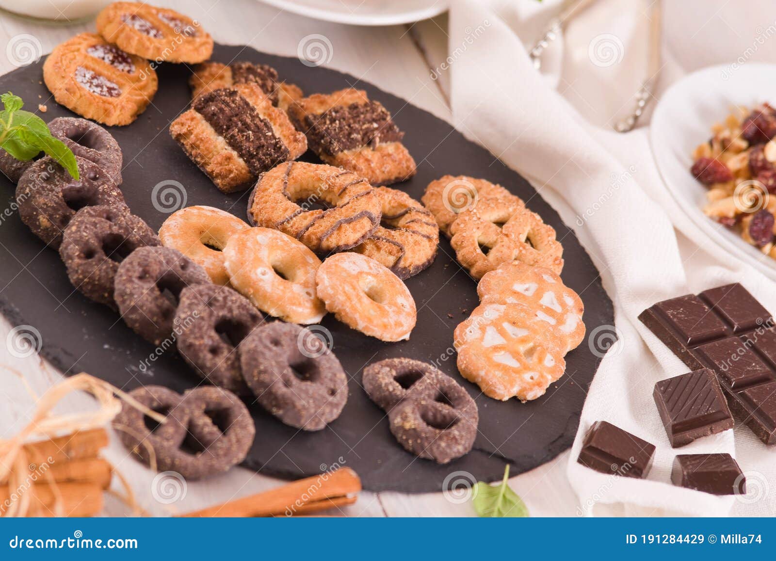 Shortcrust Pastry Biscuits. Stock Image - Image of fruit, bakery: 191284429