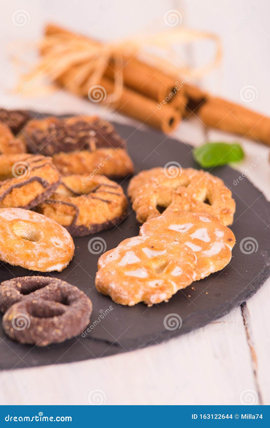 Shortcrust Pastry Biscuits. Stock Photo - Image of delicious, gourmet ...