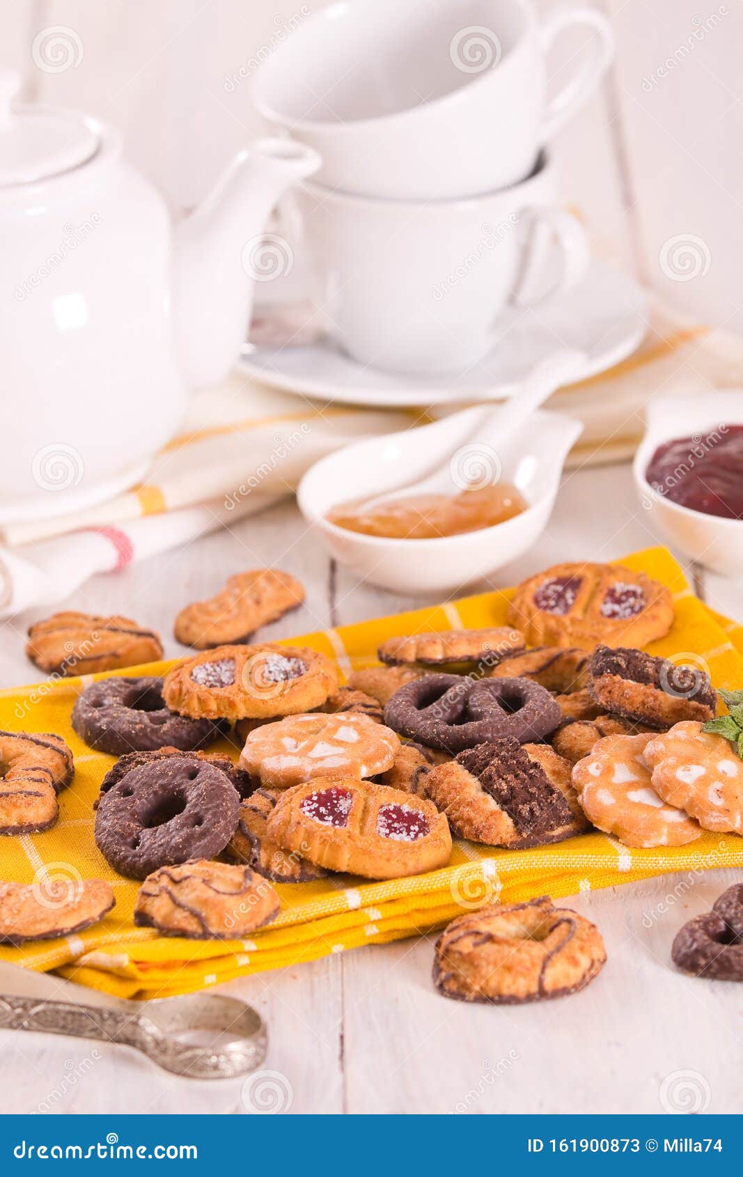 Shortcrust Pastry Biscuits. Stock Image - Image of fresh, cuisine ...