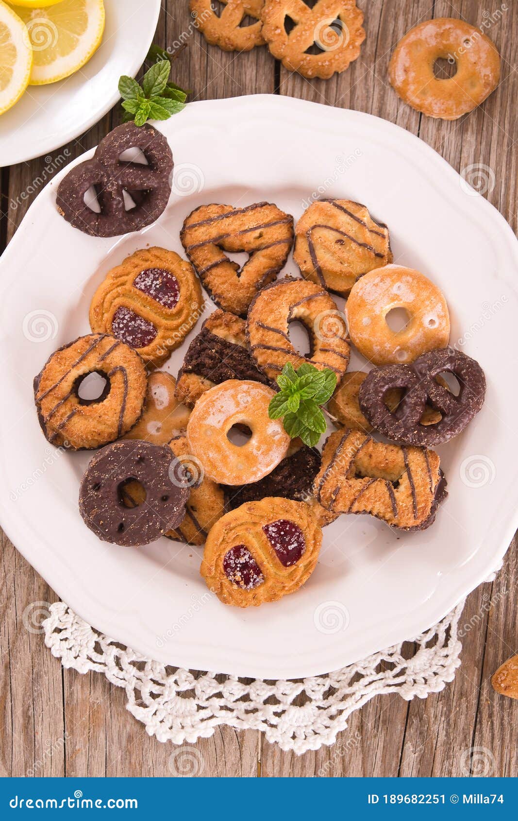 Shortcrust Pastry Biscuits. Stock Image - Image of breakfast, biscuits ...