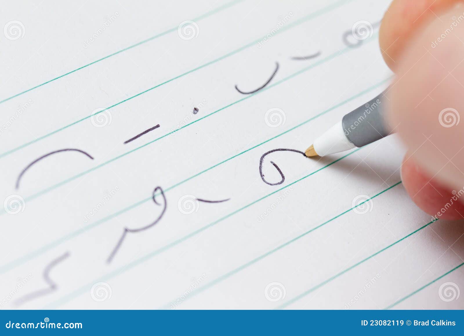 Shorthand stock image. Image of paper, quick, symbols - 23082119