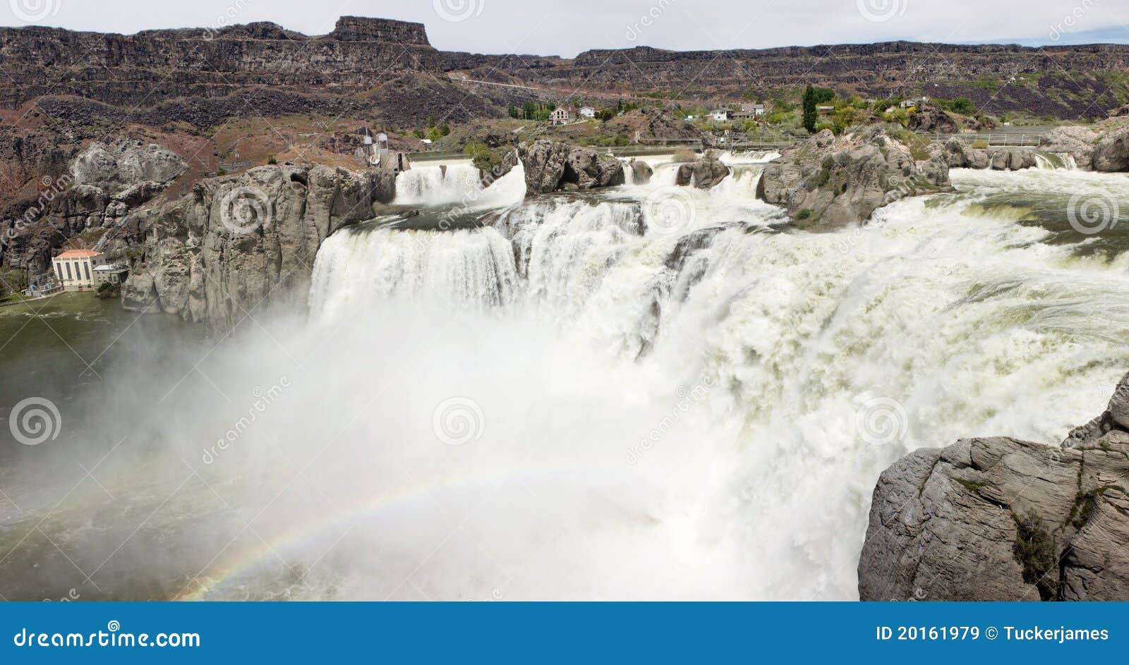 Shoshone Falls stock image. Image of grass, canyon, float - 20161979