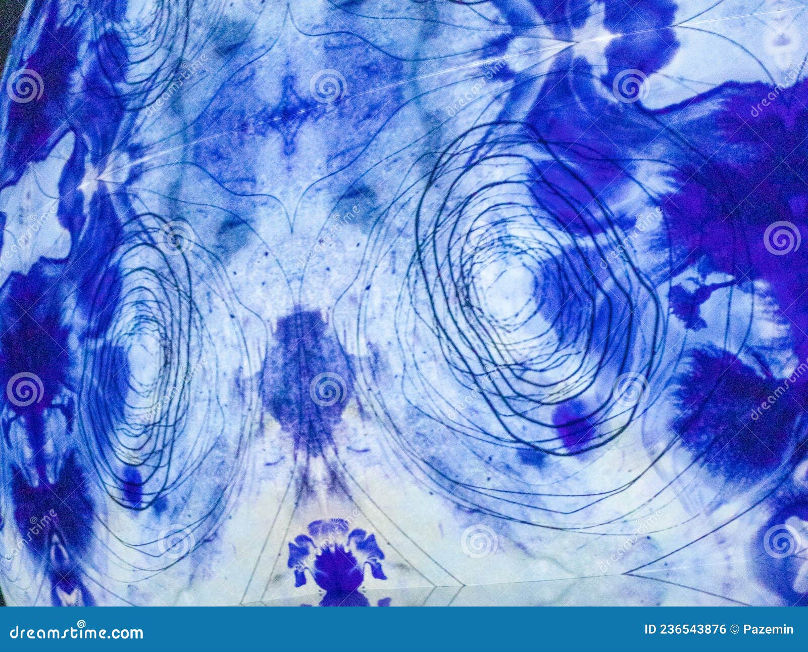 Shot of an Abstract Blue Background. Concept Stock Photo - Image of ...