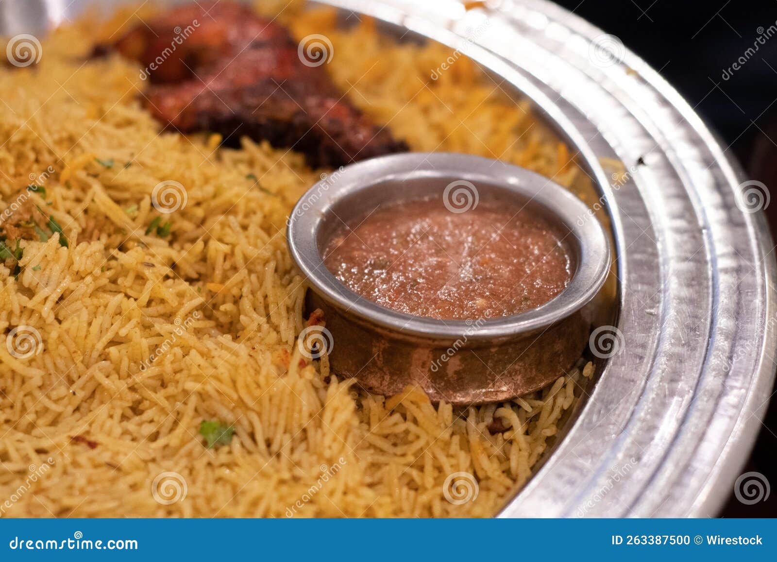 Shot of Arabian Special Chicken Mandi Stock Photo - Image of ...