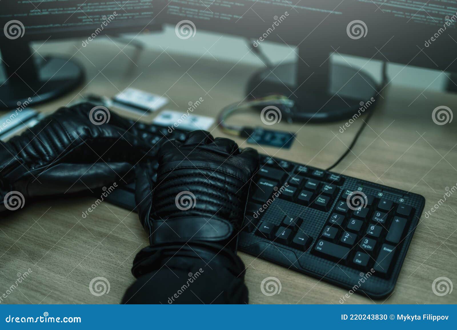 Shot from the Back To Hacker Breaking into Corporate Data Servers from ...