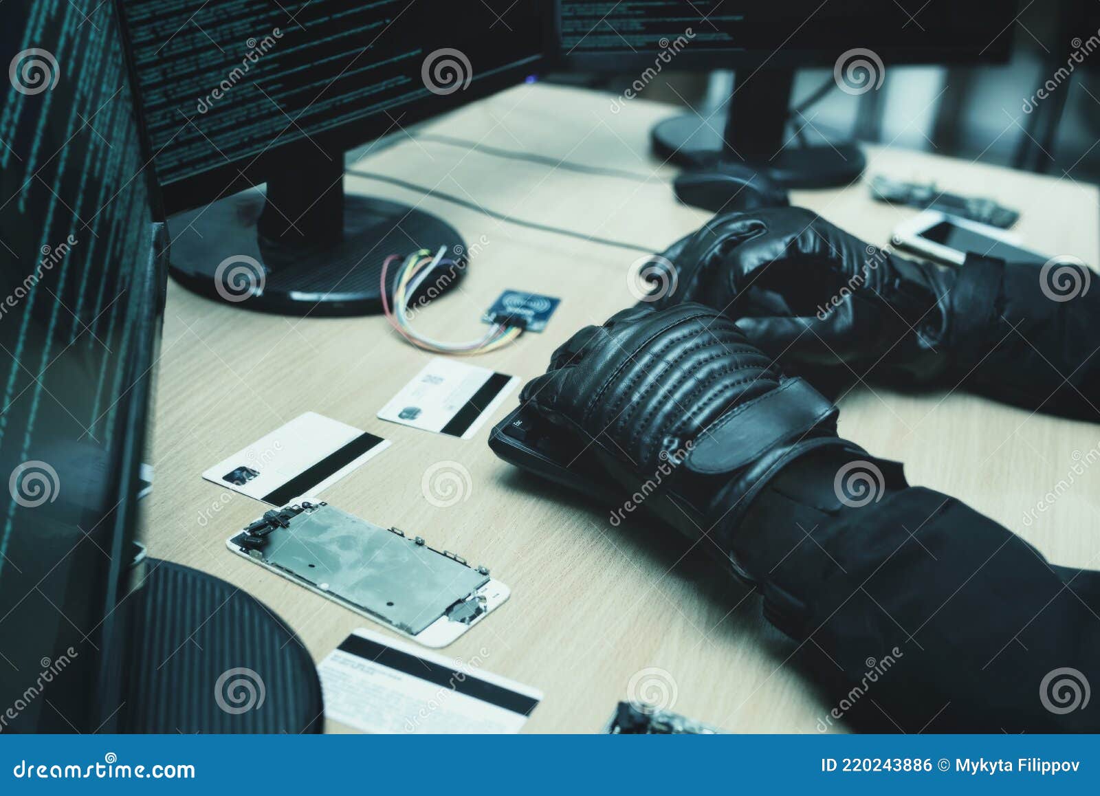 Shot from the Back To Hacker Breaking into Corporate Data Servers from ...