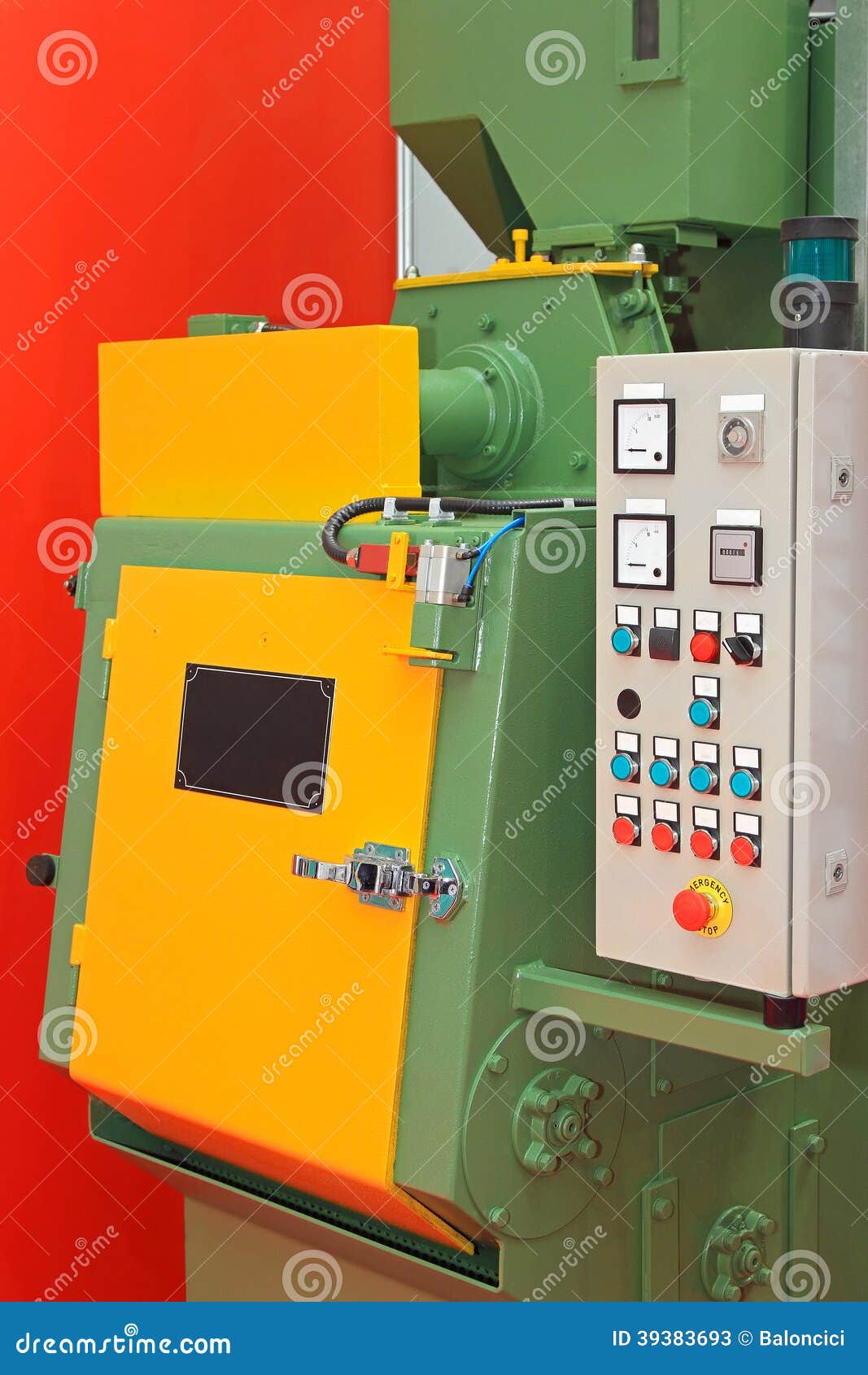 Shot blaster stock image. Image of abrasive, blaster - 39383693