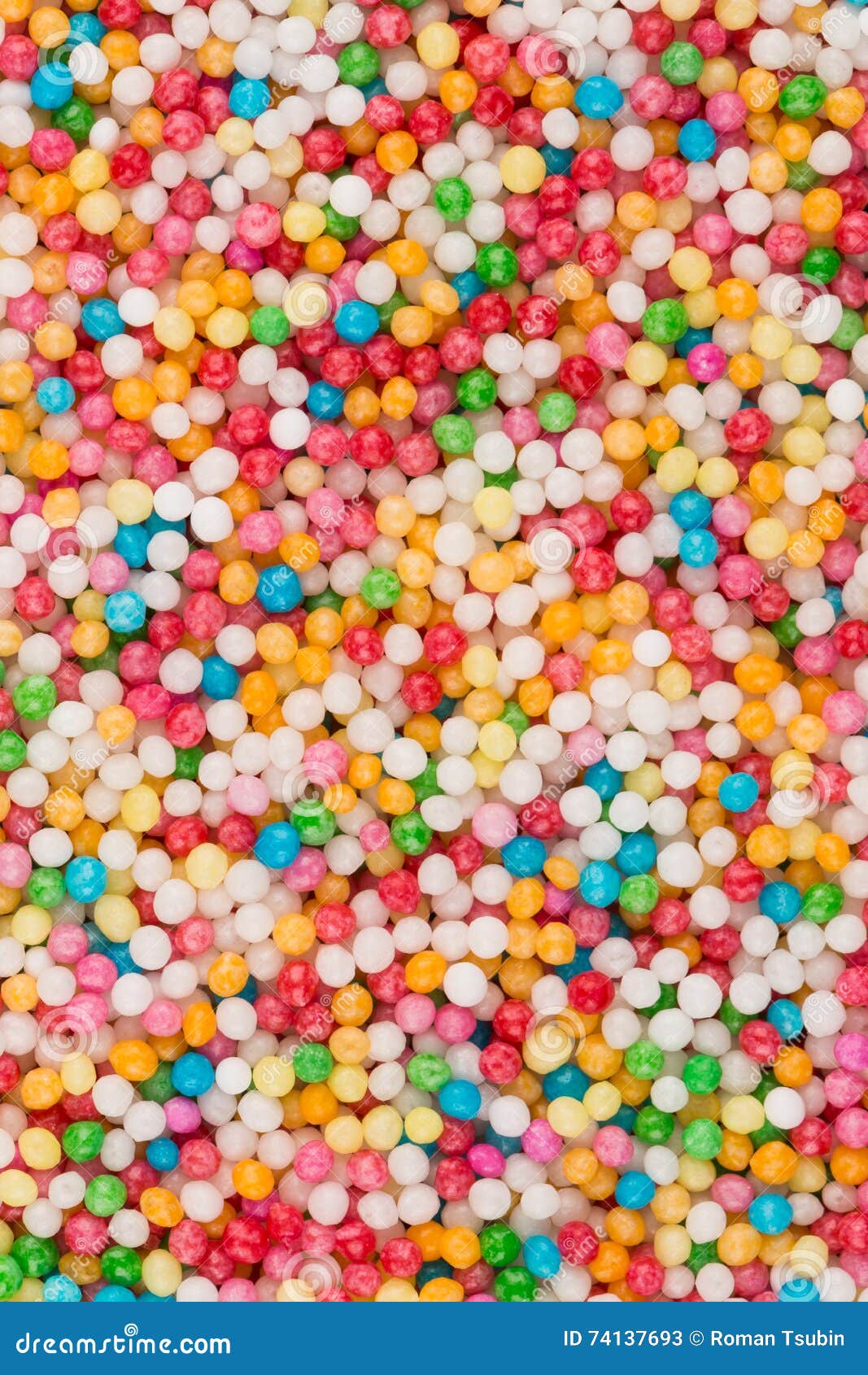 Shot of Colorful Sugar Balls Stock Image - Image of birthday ...