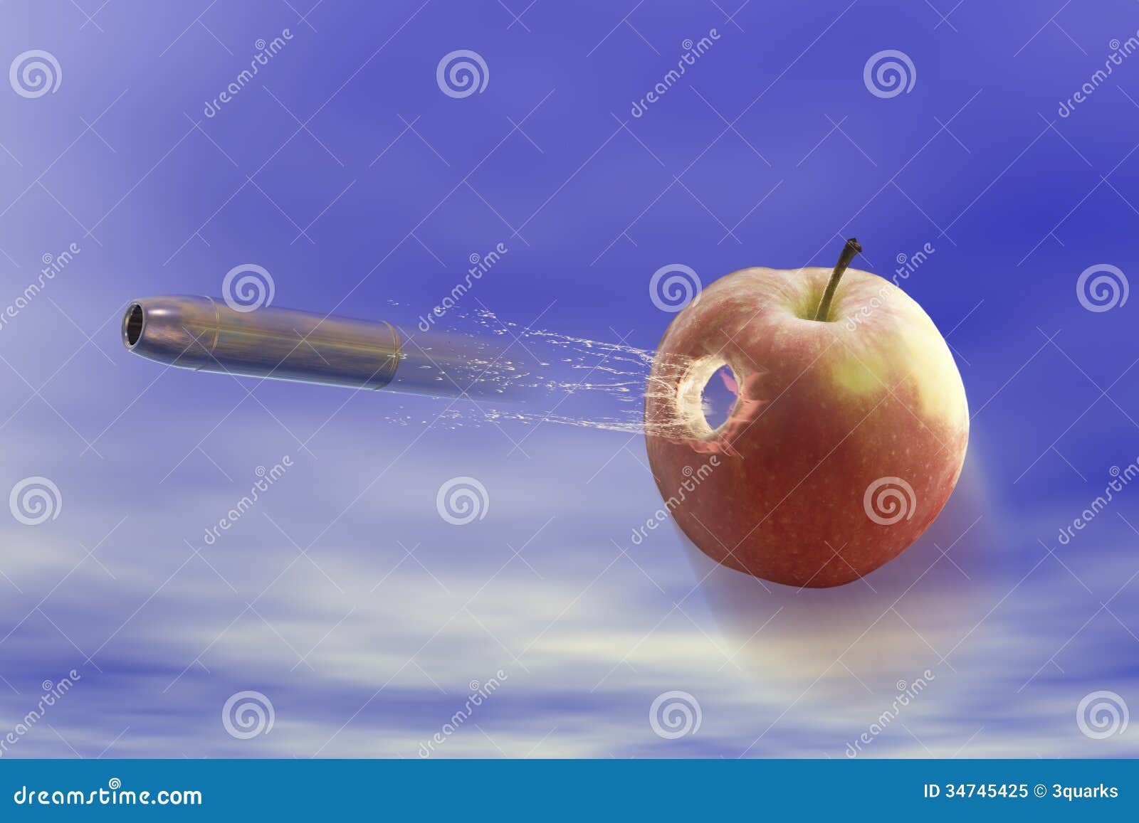 Shot stock illustration. Illustration of projectile, hole - 34745425