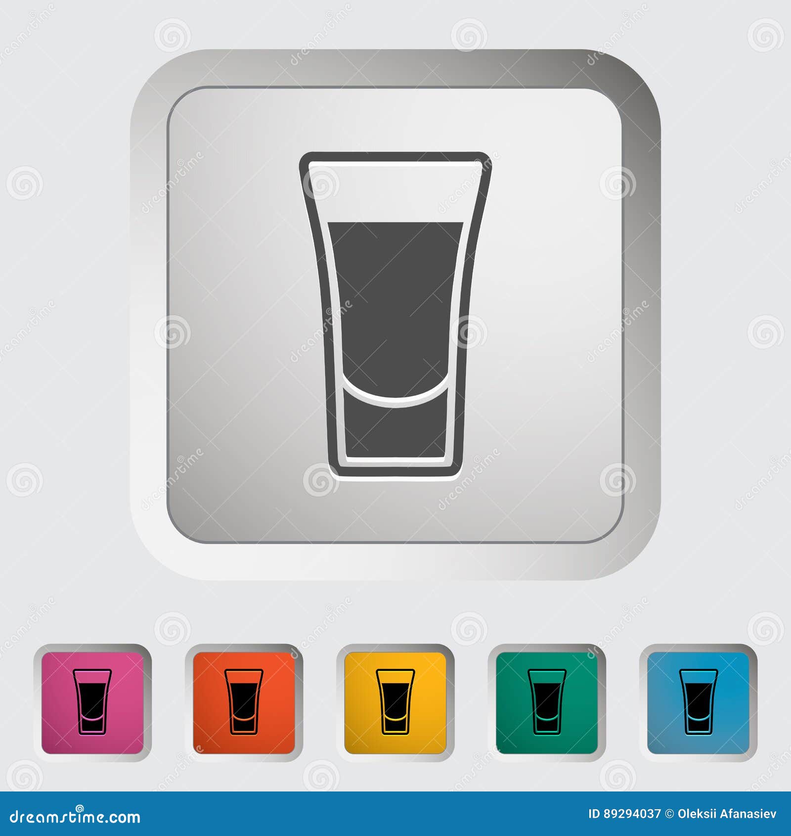 Shot drink stock vector. Illustration of beverage, liquid - 89294037