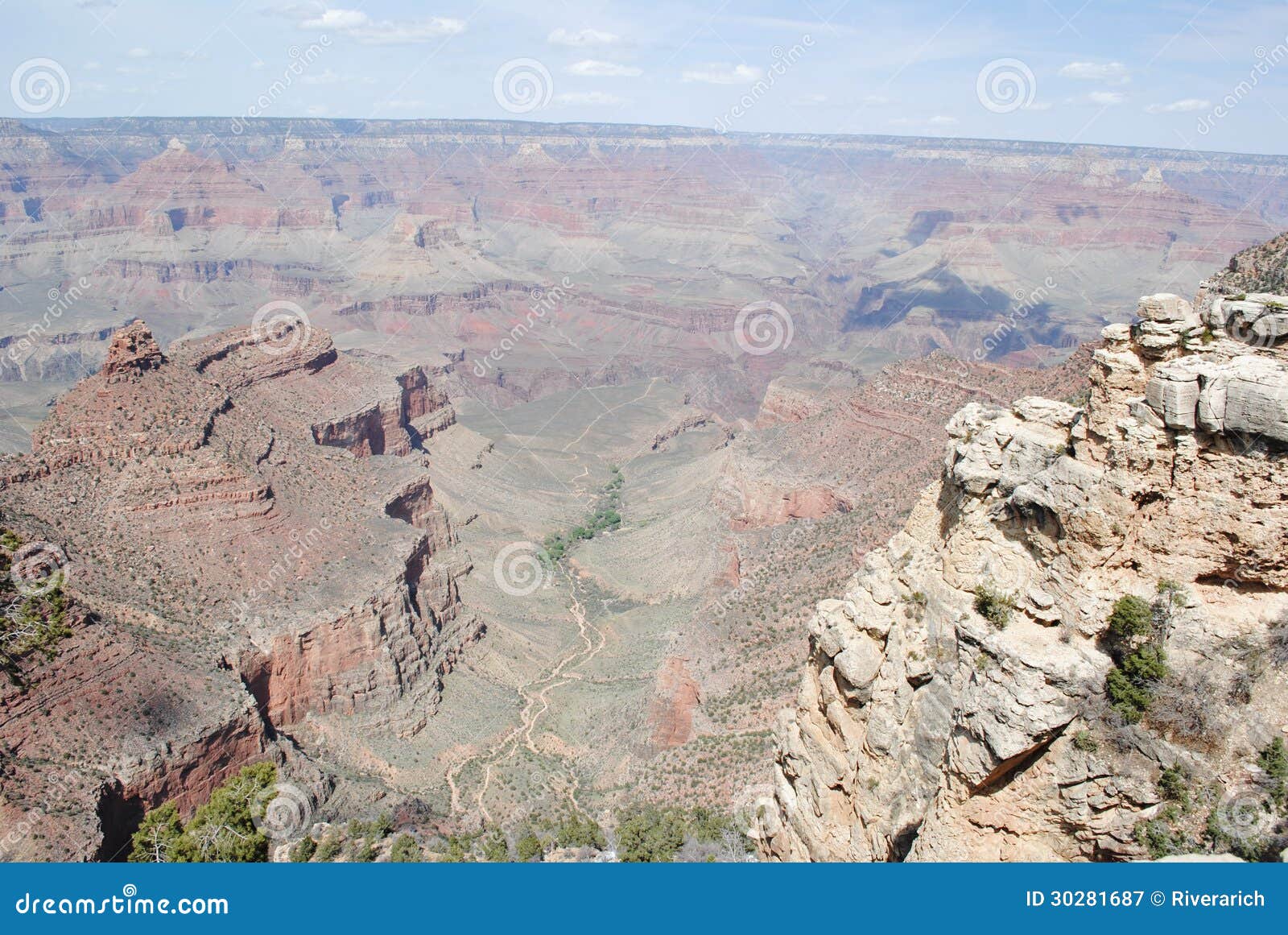 Grand Canyon in Spring stock image. Image of layers, depth - 30281687